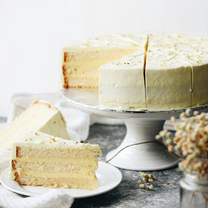 Yuzu Osmanthus Cake – Melvados Malaysia