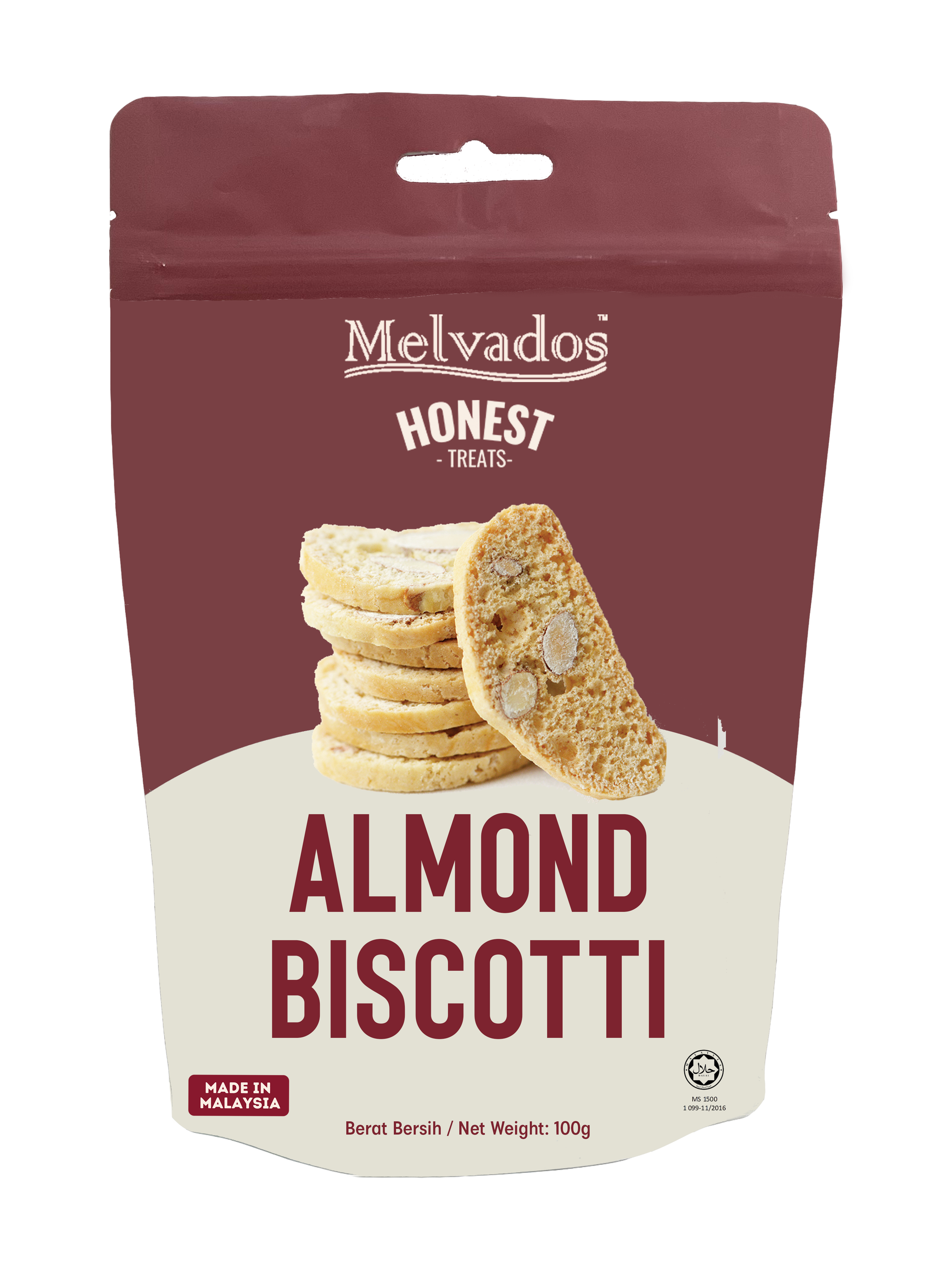 Almond Biscotti – Melvados Malaysia