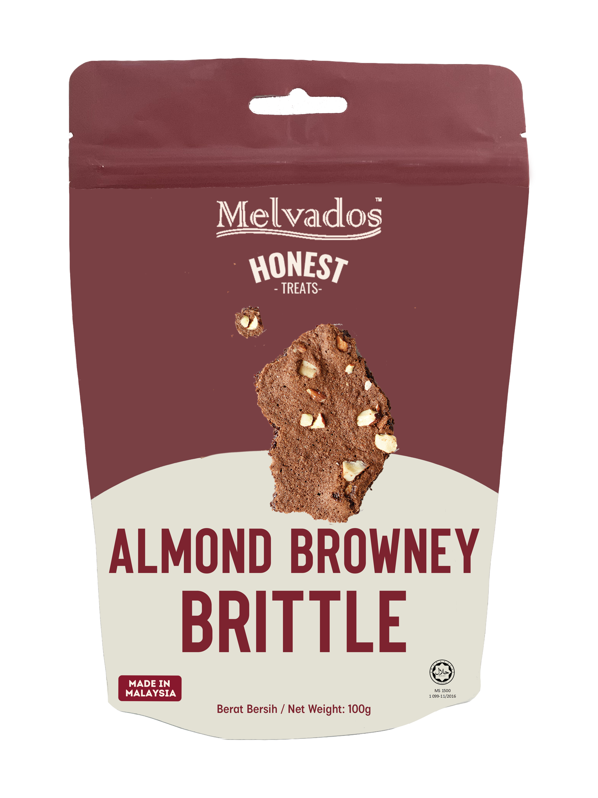 Almond Browney Brittle – Melvados Malaysia